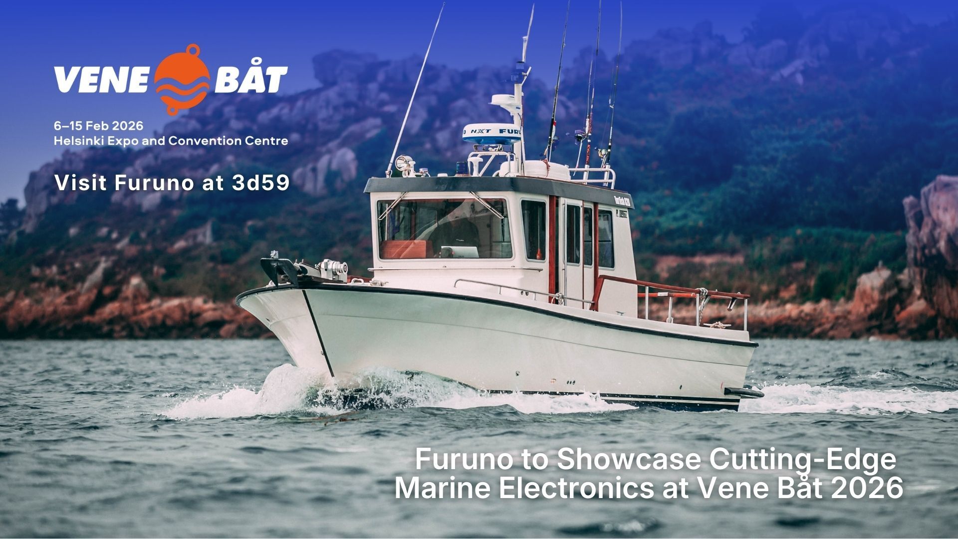 Furuno Finland to Showcase Cutting-Edge Marine Electronics at Vene Båt 2026
